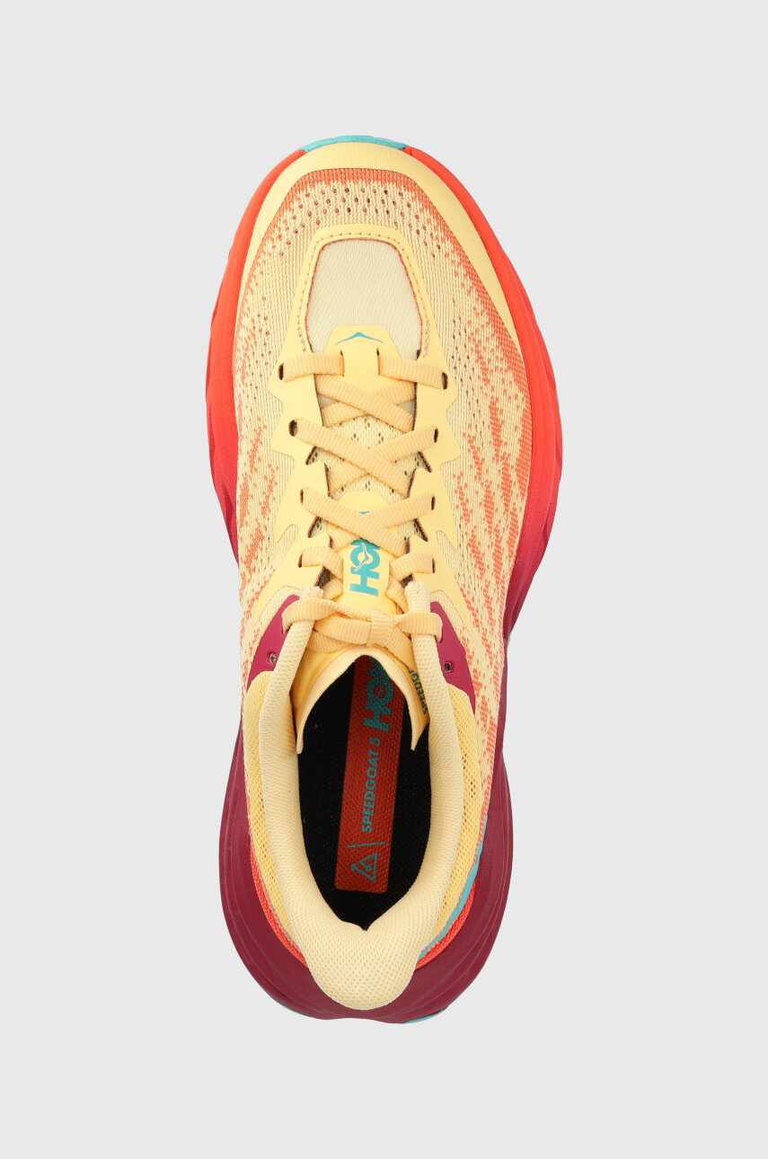 Hoka One One running shoes SPEEDGOAT 5 orange color at PRM US