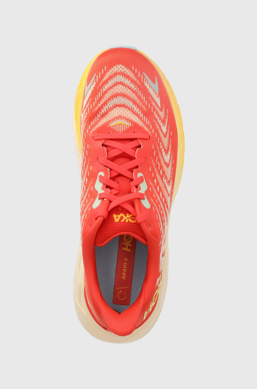 Hoka One One shoes orange color at PRM US