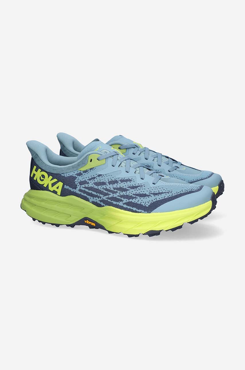 Hoka One One running shoes Speedgoat 5 blue color at PRM US