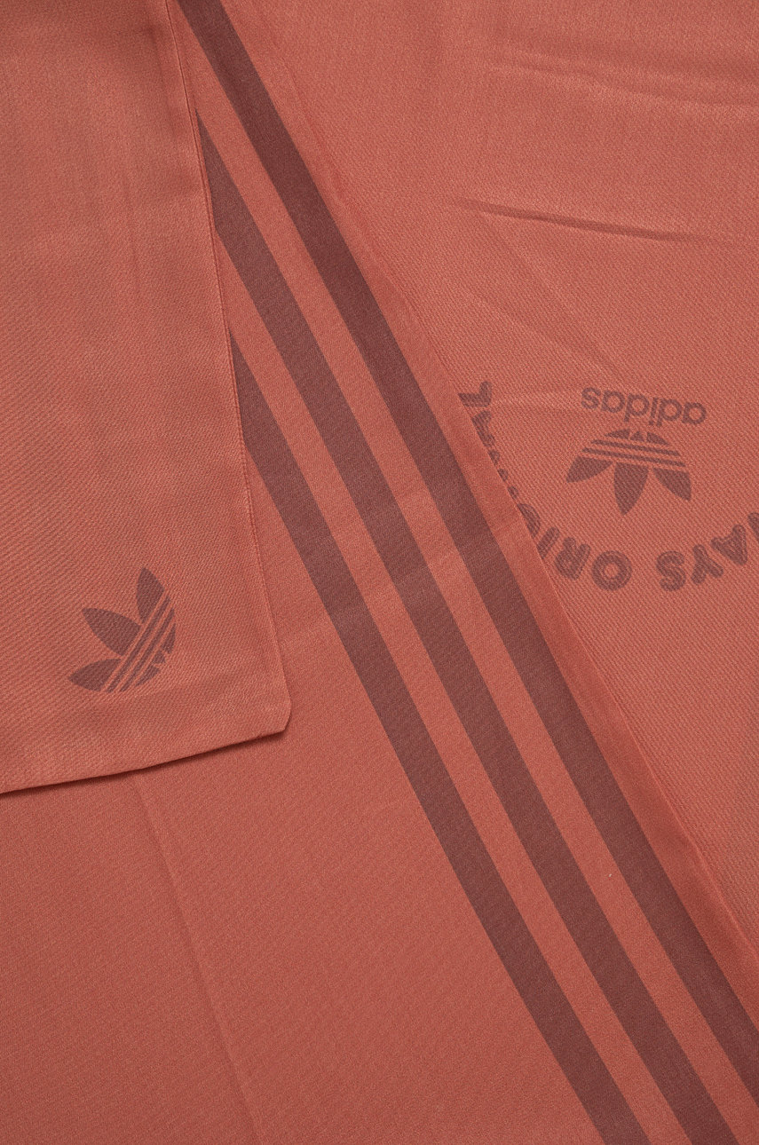 adidas Originals szal HE2153 damski kolor pomarańczowy | Answear.com