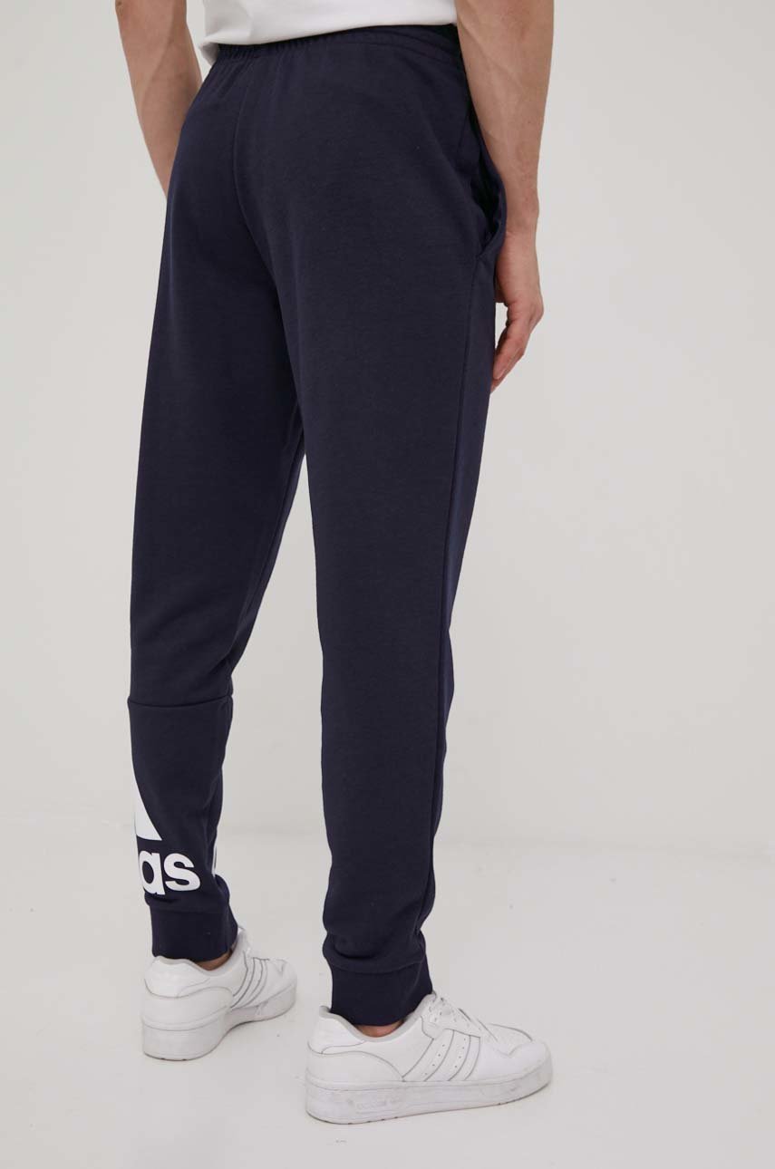Nohavice adidas GK8979 pánske, tmavomodrá farba, s potlačou | ANSWEAR.sk