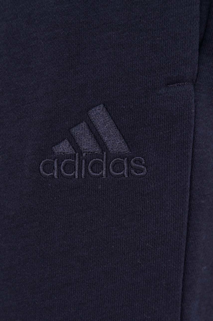 Nohavice adidas GK8979 pánske, tmavomodrá farba, s potlačou | ANSWEAR.sk