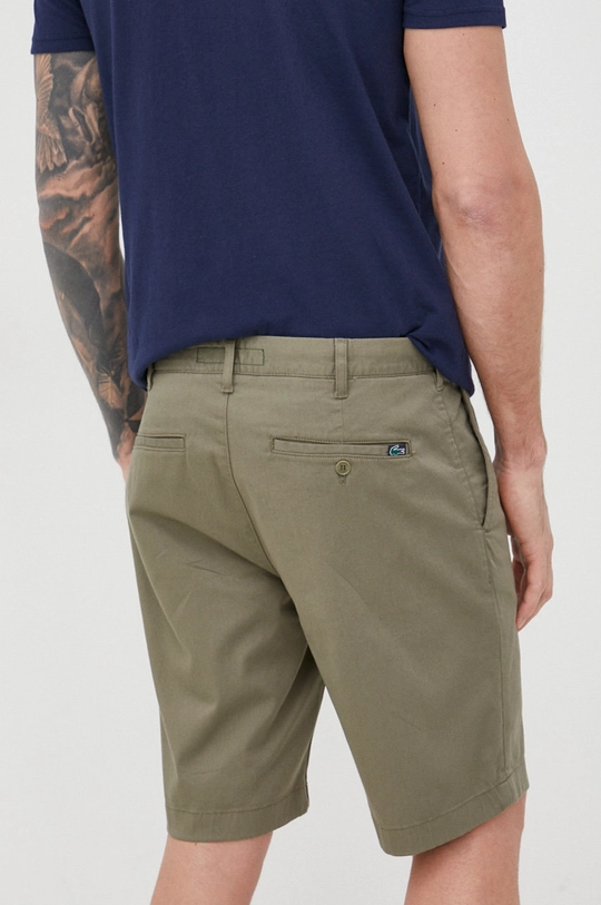 Lacoste shorts men's green color at PRM US