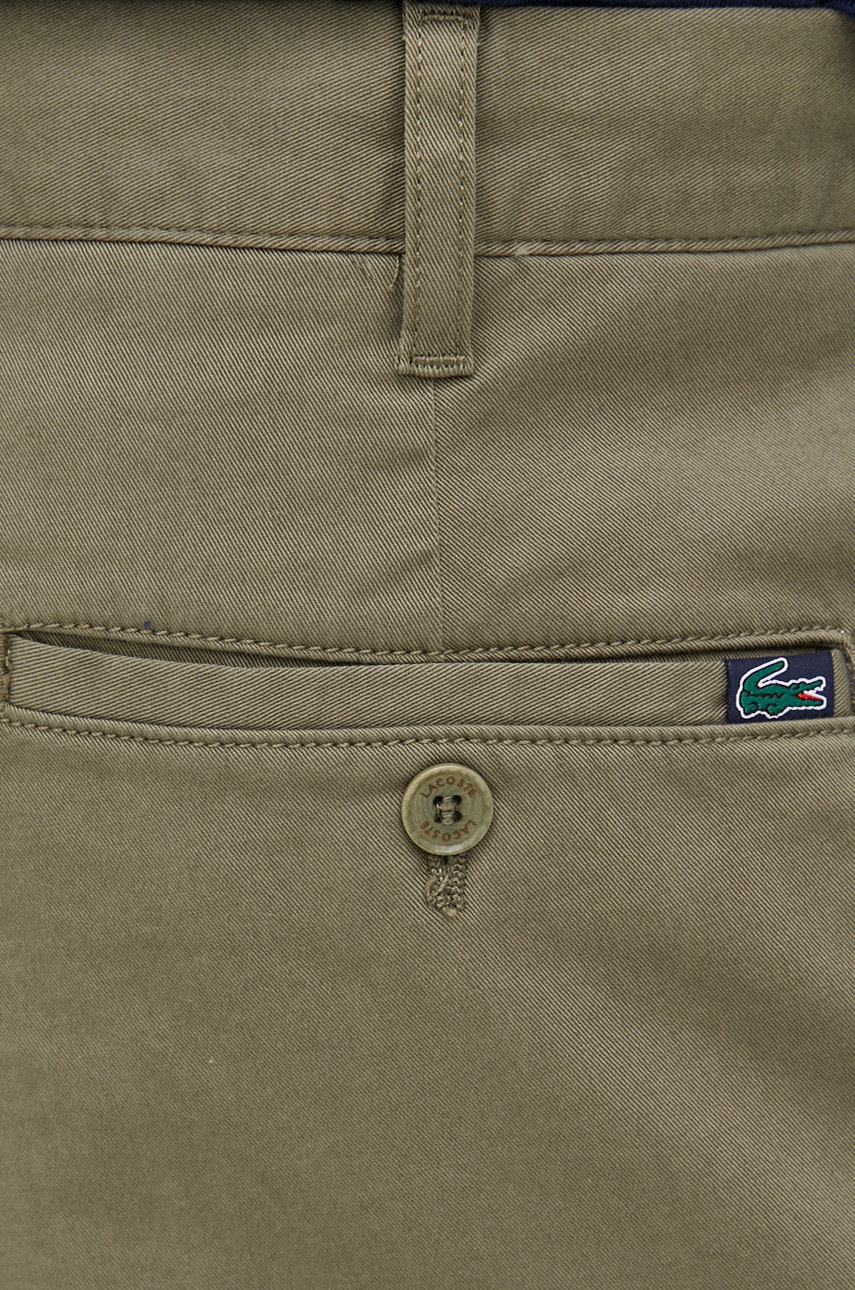 Lacoste shorts men's green color at PRM US