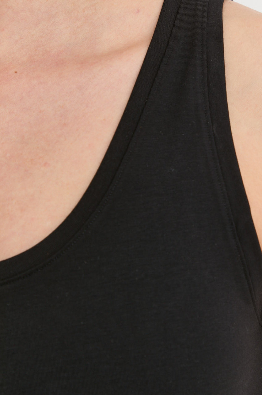 Spanx top modelujący Cotton Control damski kolor czarny | Answear.com