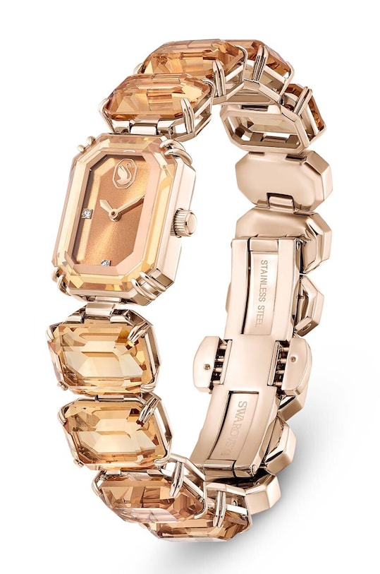 Sat Swarovski MILLENIA 5630831 za žene, boja: smeđa | ANSWEAR.hr
