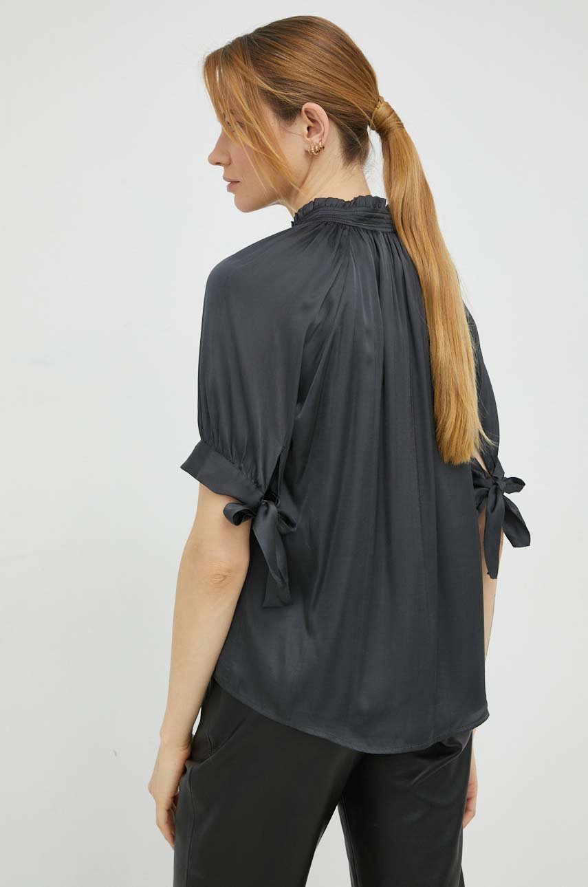 Блузка Birgitte Herskind женская цвет серый однотонная | ANSWEAR.ua