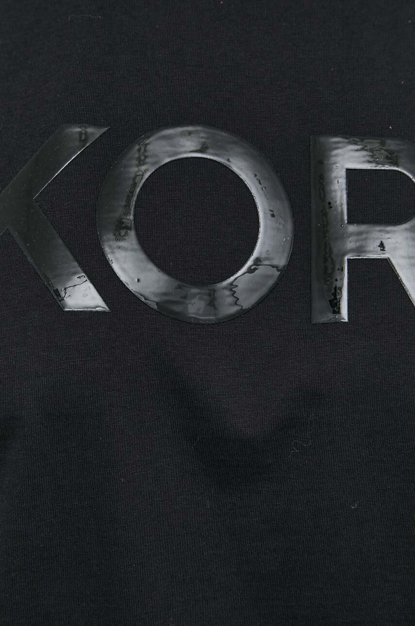 Хлопковая футболка MICHAEL Michael Kors Цвет чёрный | ANSWEAR.ua