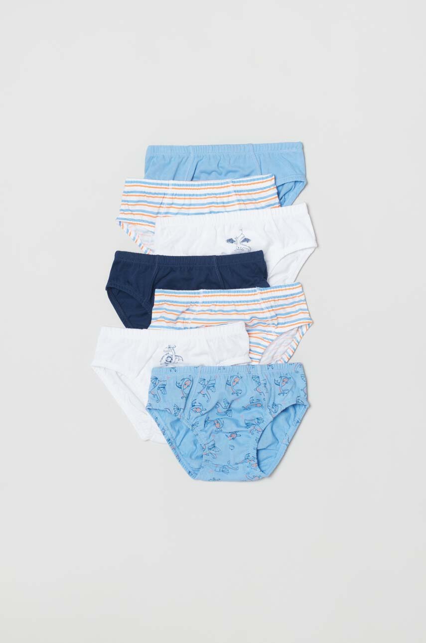 Detské bavlnené slipy OVS 7-pak | ANSWEAR.sk