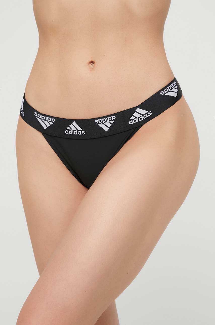 Dvodijelni Kupaći Kostim Adidas Performance Boja Crna Lagano