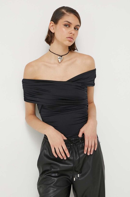 Abercrombie & Fitch body culoarea negru, neted | ANSWEAR.ro