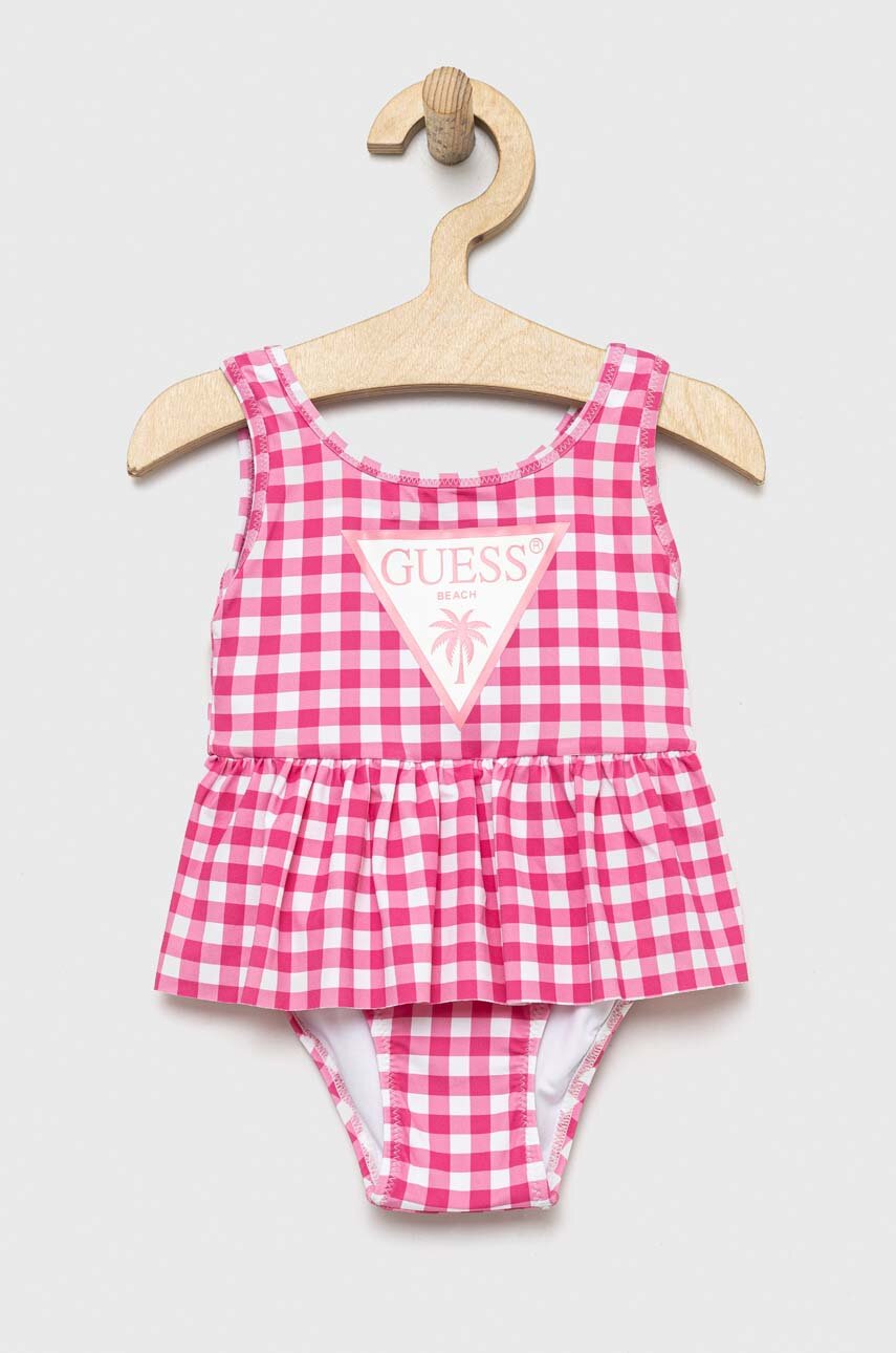 Jednodijelni Kupaći Kostim Za Bebe Guess Boja Ružičasta Answear Hr