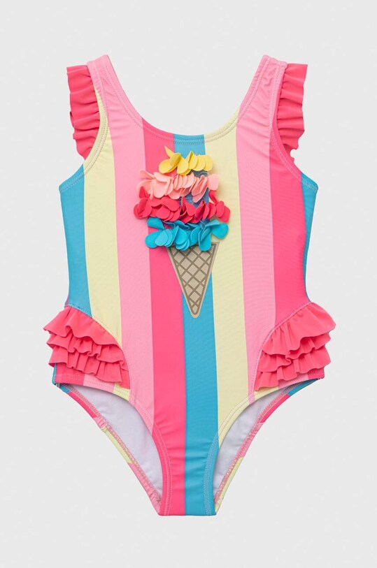 Jednodielne detské plavky Lemon Explore ružová farba | ANSWEAR.sk