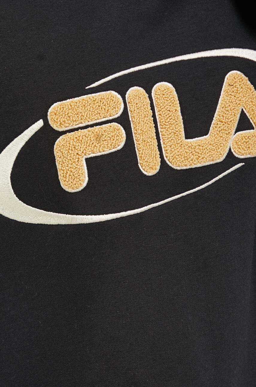 Fila bluza x Hailey Bieber damska kolor czarny z aplikacją | Answear.com Fila bluza x Hailey Bieber damska kolor czarny z aplikacją | Answear.com