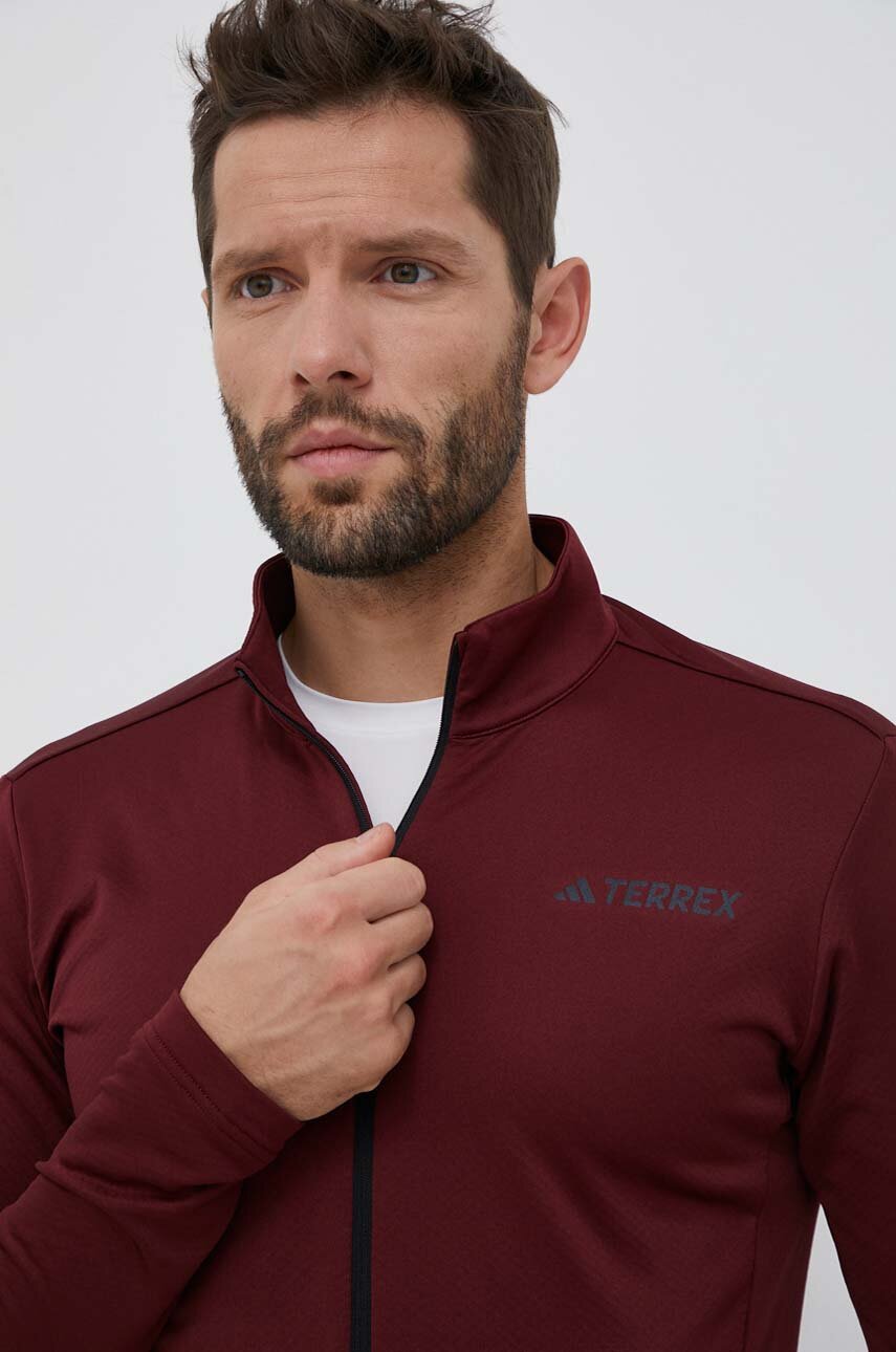 adidas TERREX bluza sportowa Multi kolor bordowy gładka | Answear.com