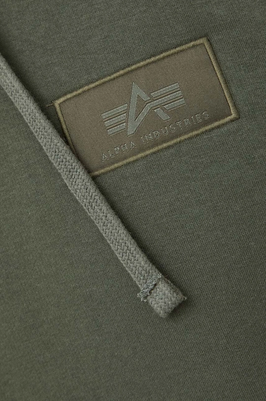 Alpha Industries sweatshirt men's green color at PRM US