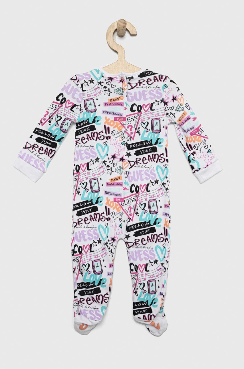 Guess pajacyk niemowlęcy bawełniany, | Answear.com