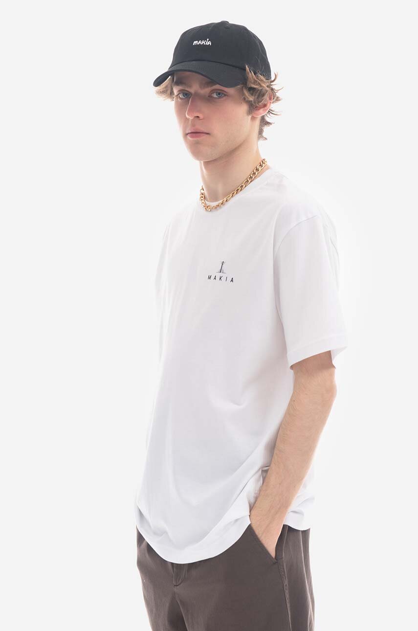 Makia cotton baseball cap black color Makia Otis Cap U82111 999 at PRM US