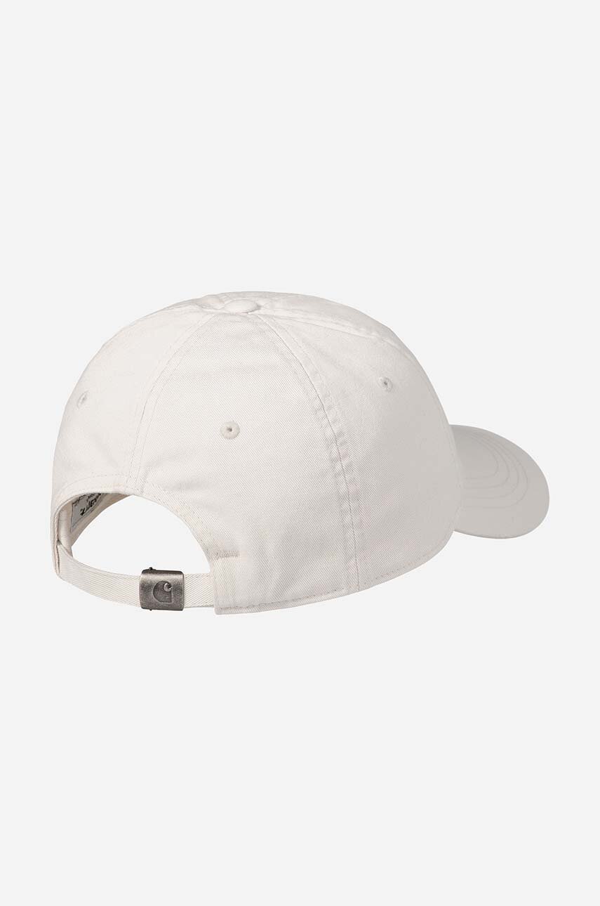 Carhartt WIP cotton baseball cap Madison Logo Cap blue color at PRM US