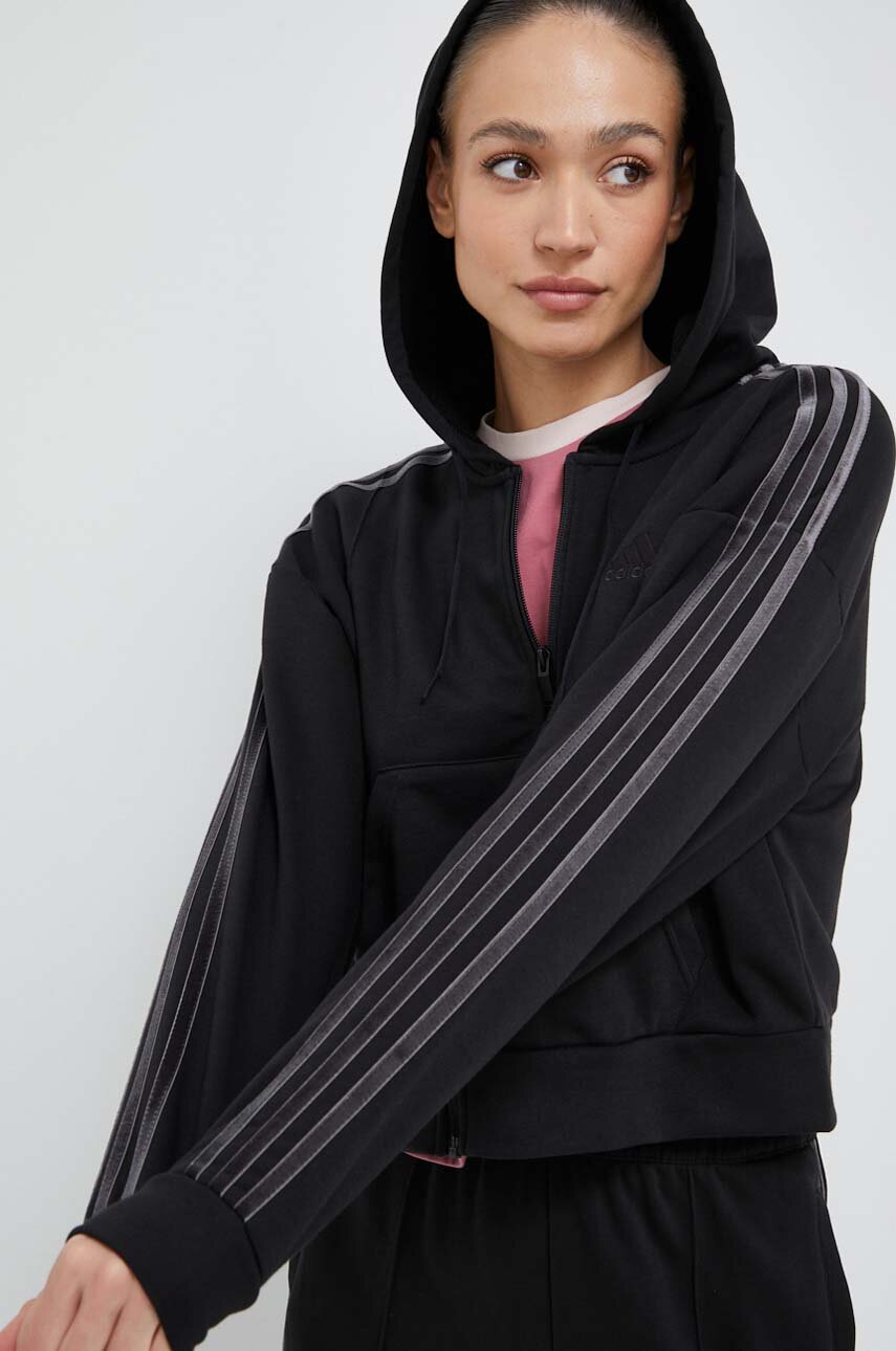 Спортивний костюм adidas жіночий колір чорний | ANSWEAR.ua