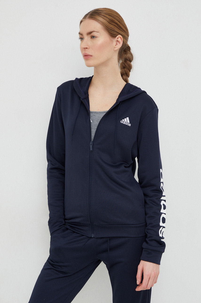 adidas dres Essentials damski kolor granatowy IC3431 | Answear.com