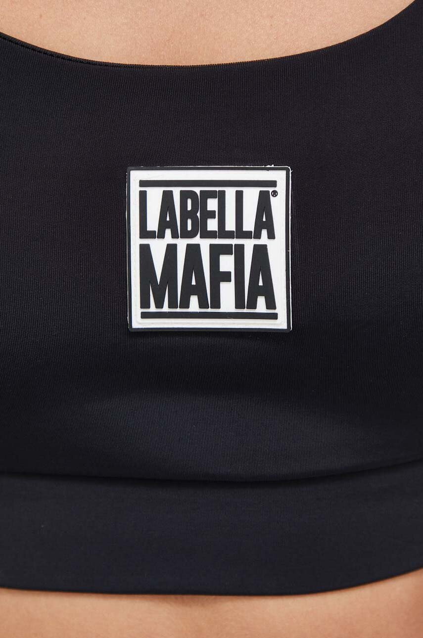 Тренувальний топ і шорти LaBellaMafia Waves колір чорний | ANSWEAR.ua