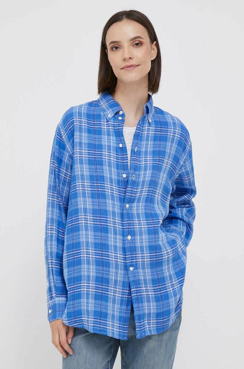 Polo Ralph Lauren len ing galléros, relaxed | ANSWEAR.hu