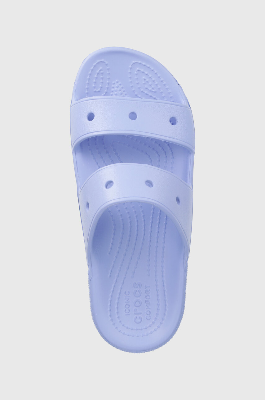 Crocs klapki Classic Sandal damskie kolor fioletowy 206761 206761.5Q6 ...