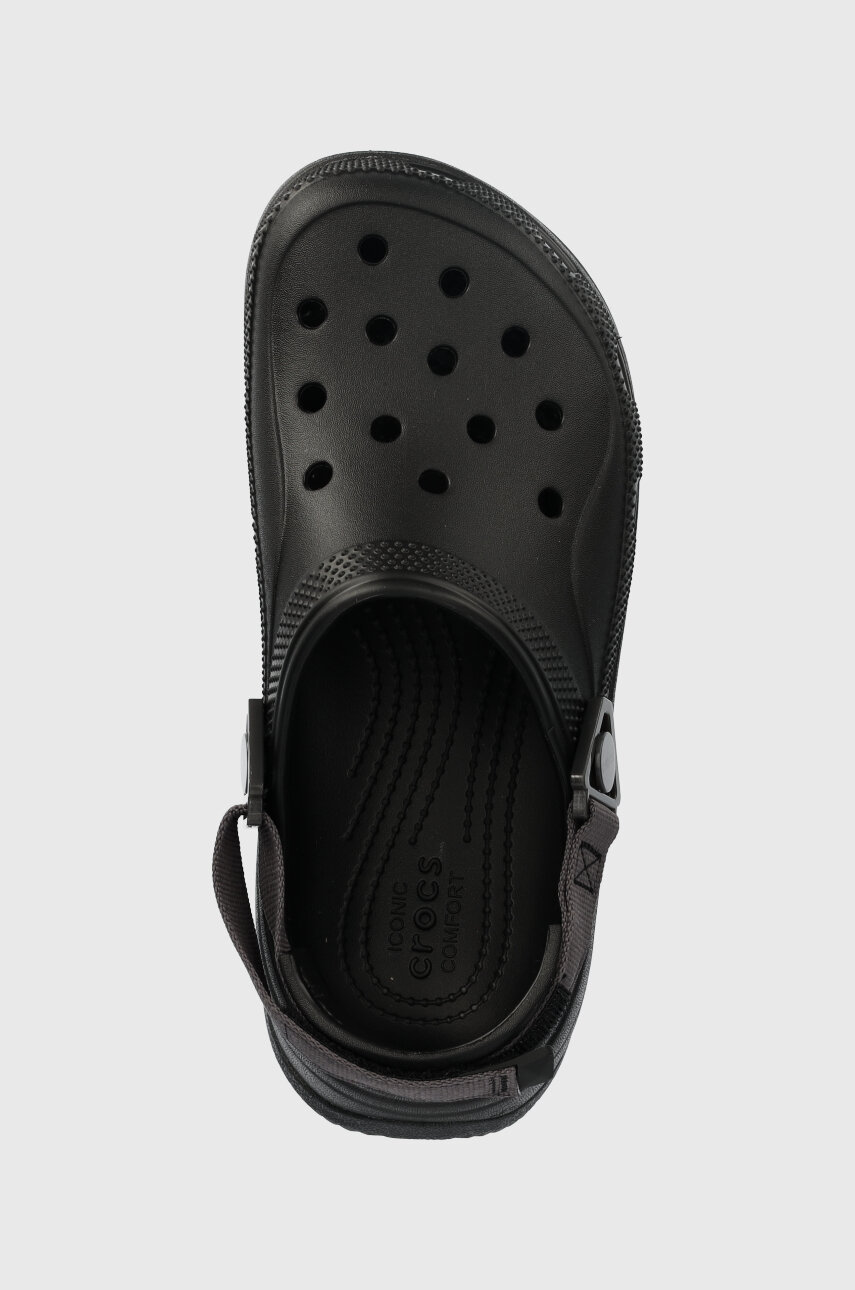Crocs klapki Classic Hiker Xscape Clog damskie kolor czarny na ...