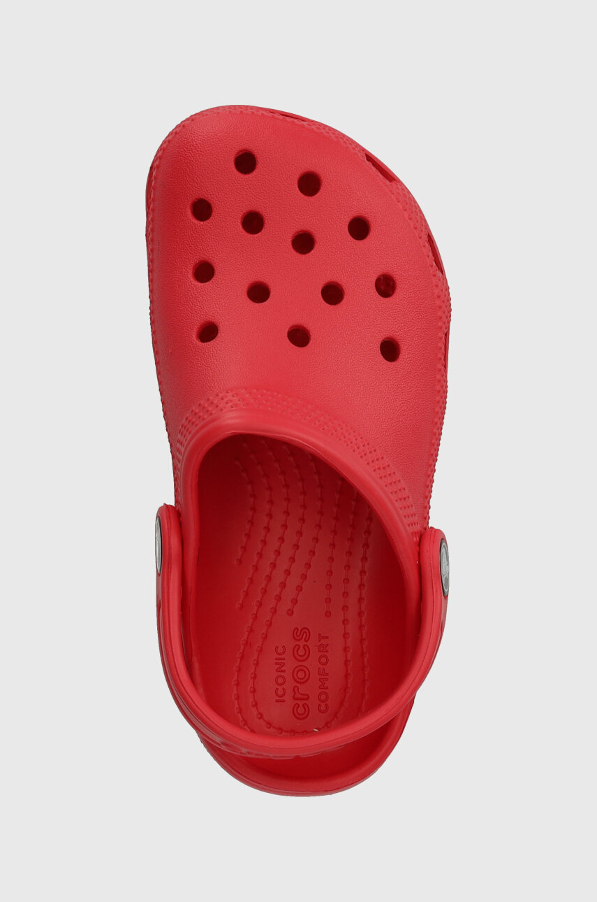Detské šľapky Crocs červená farba | ANSWEAR.sk