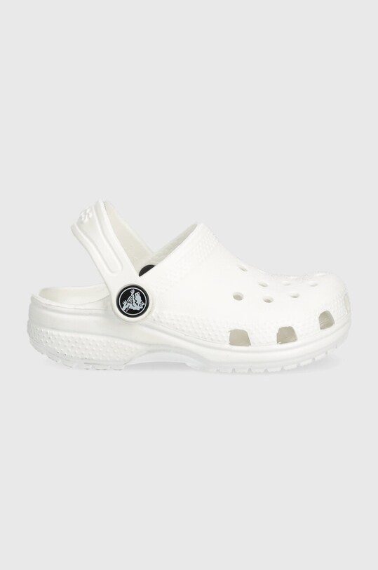 Detské šľapky Crocs Classic Clog biela farba | ANSWEAR.sk