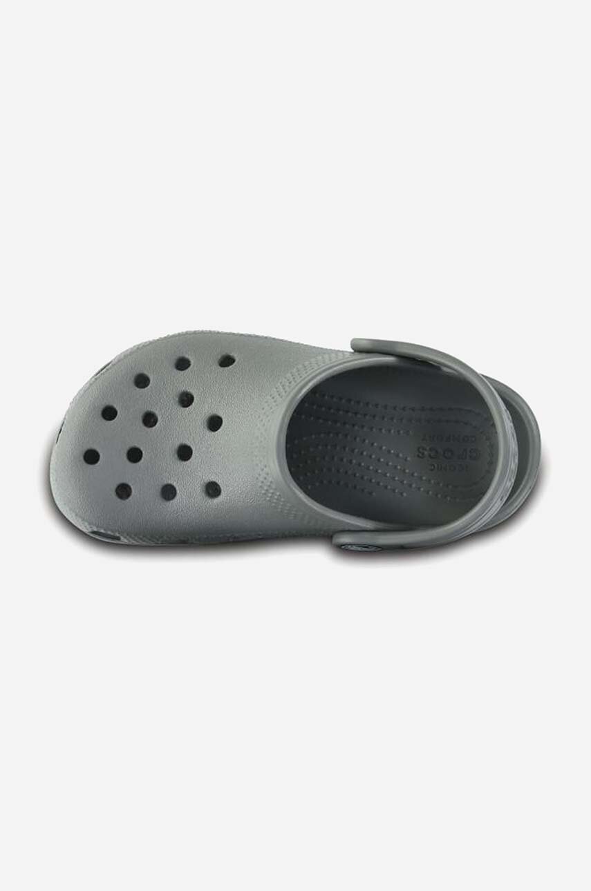 Παιδικές παντόφλες Crocs χρώμα: γκρι | ANSWEAR.gr