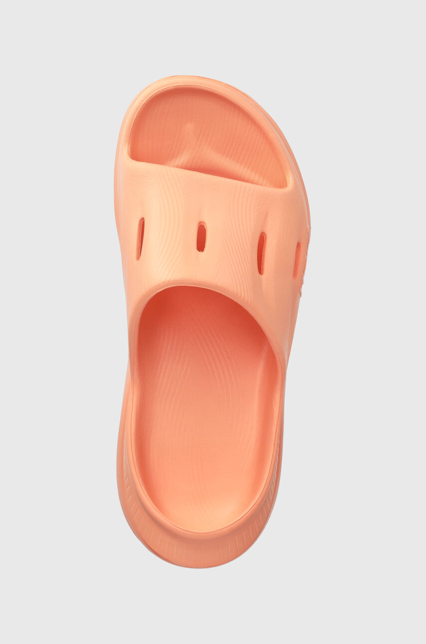 Hoka One One sliders ORA Recovery Slide 3 men's orange color at PRM US
