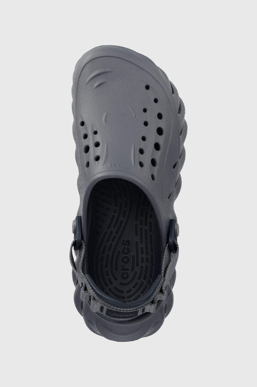 Crocs sliders Echo Clog men's turquoise color 207937 at PRM US