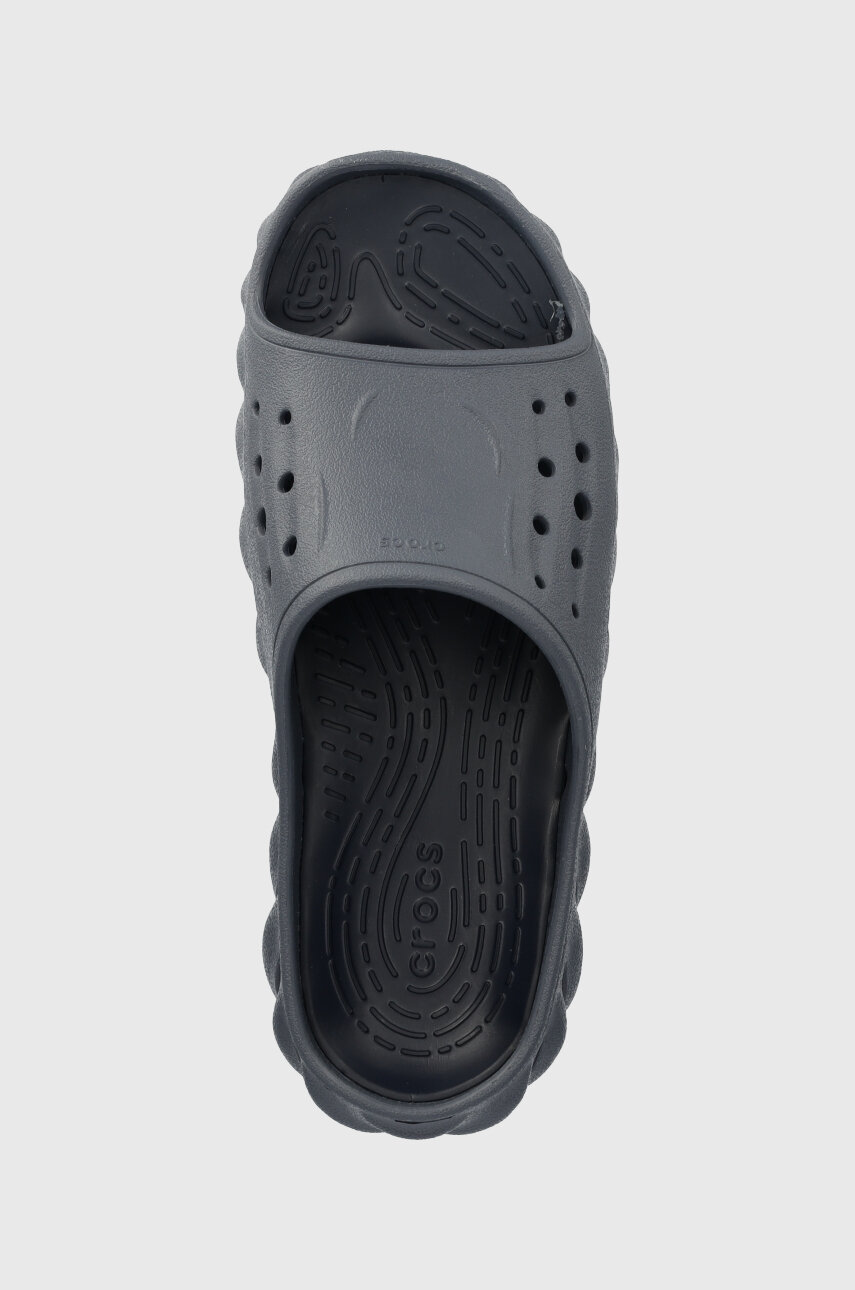 Šľapky Crocs Echo Slide 208170.4EA-4EA, pánske, tyrkysová farba ...