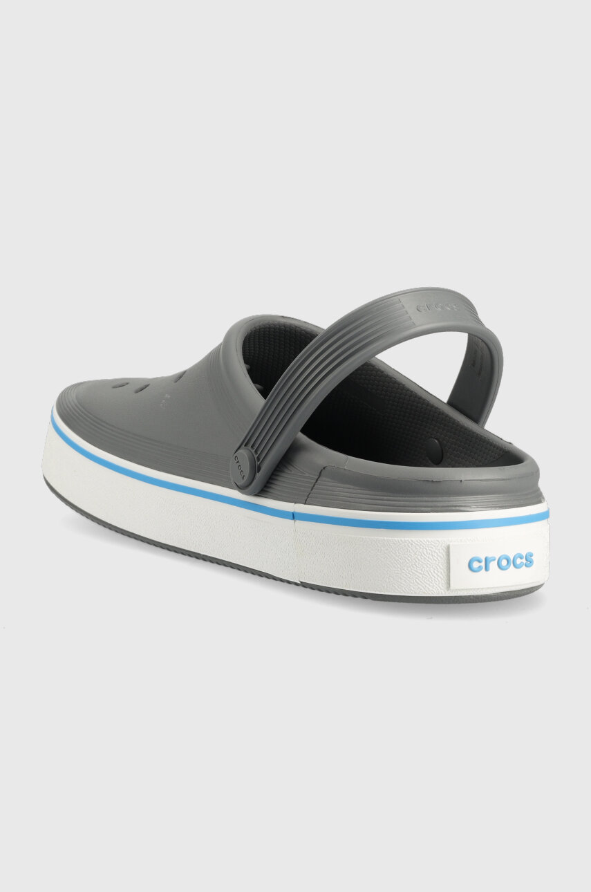 Crocs klapki Crocband Clean Clog kolor szary 208371 | Answear.com