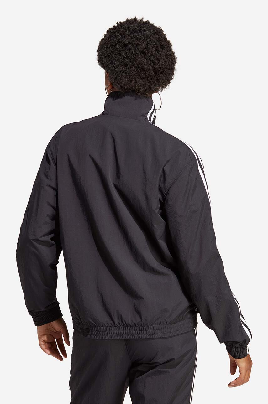 adidas Originals jacket women's black color at PRM US