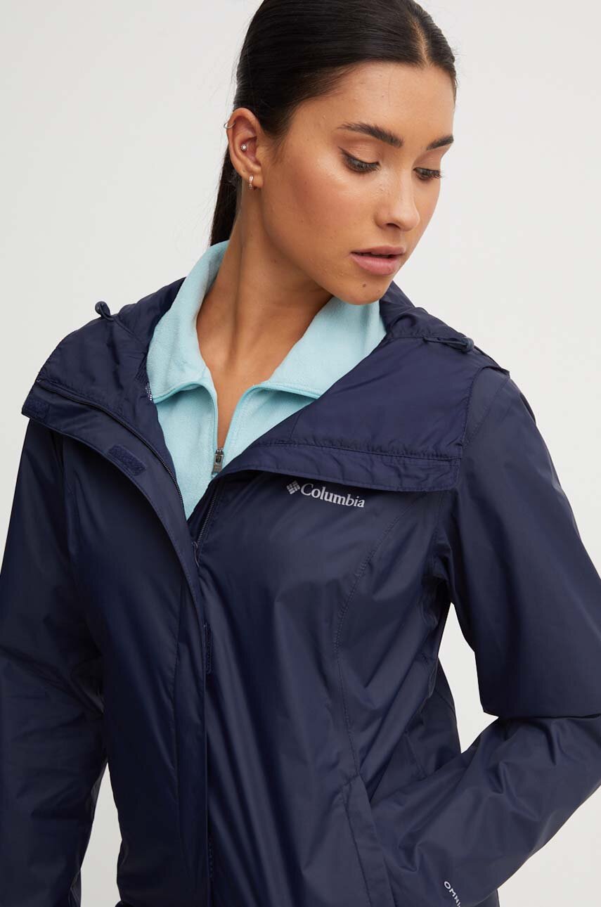 Columbia jacket Arcadia II women's navy blue color | buy on PRM