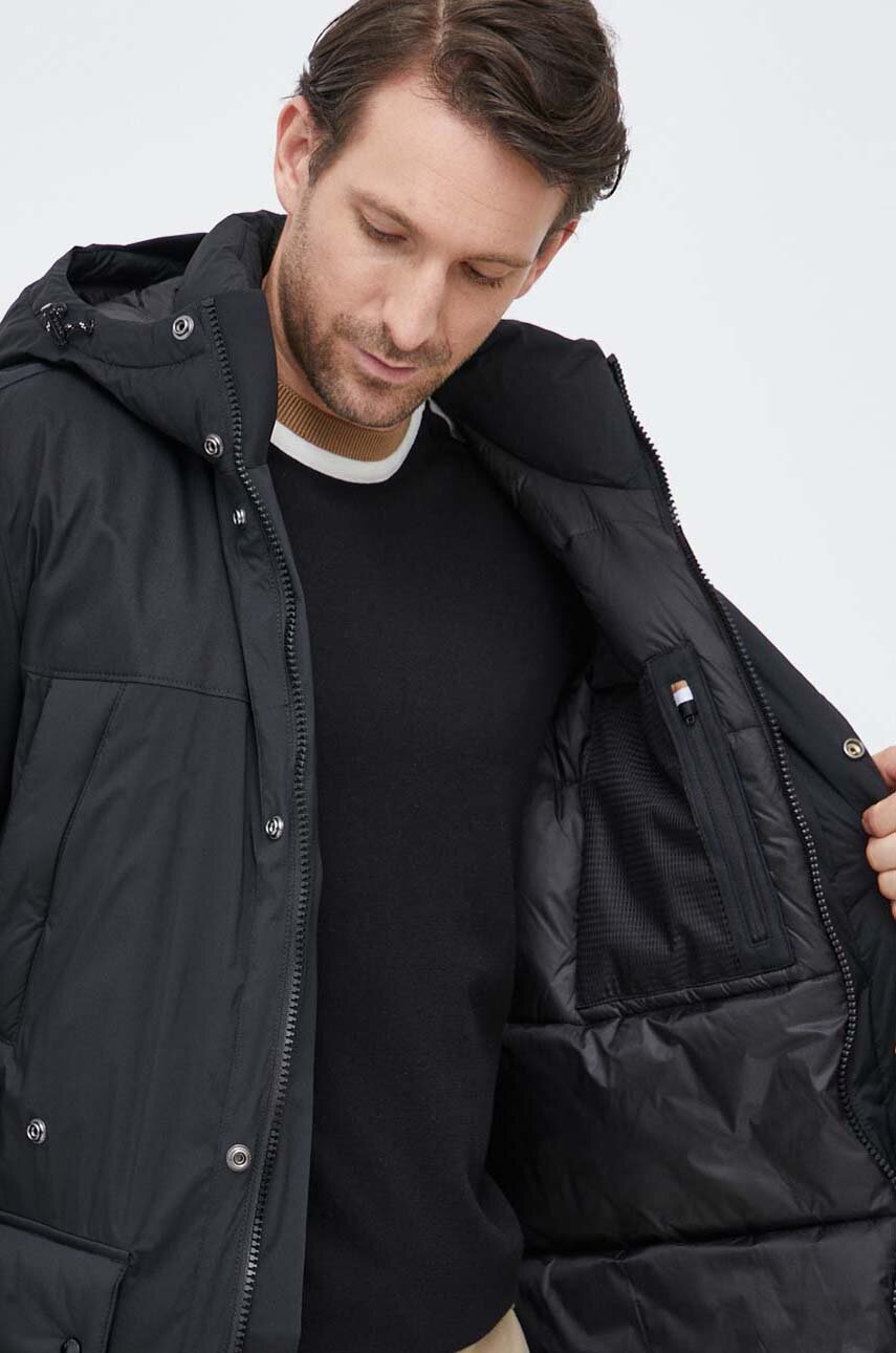 Куртка BOSS мужская цвет чёрный зимняя | ANSWEAR.ua