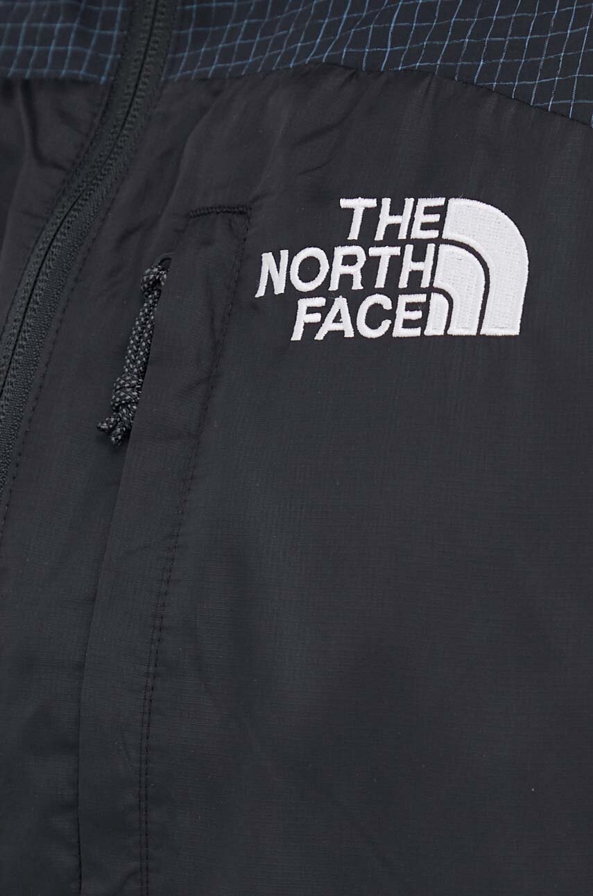 Bunda The North Face CONVIN ANORAK pánska, čierna farba, prechodná ...