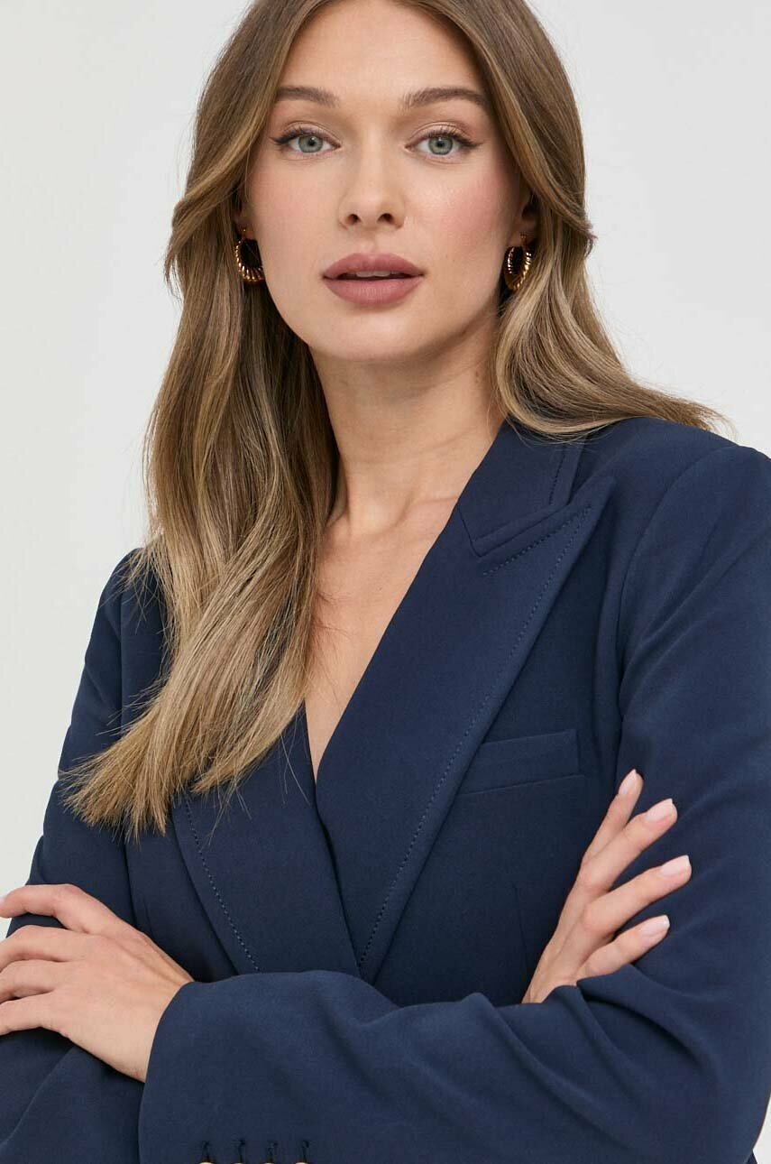 Sako MICHAEL Michael Kors boja: tamno plava, dvoredno zakopčavanje, bez ...