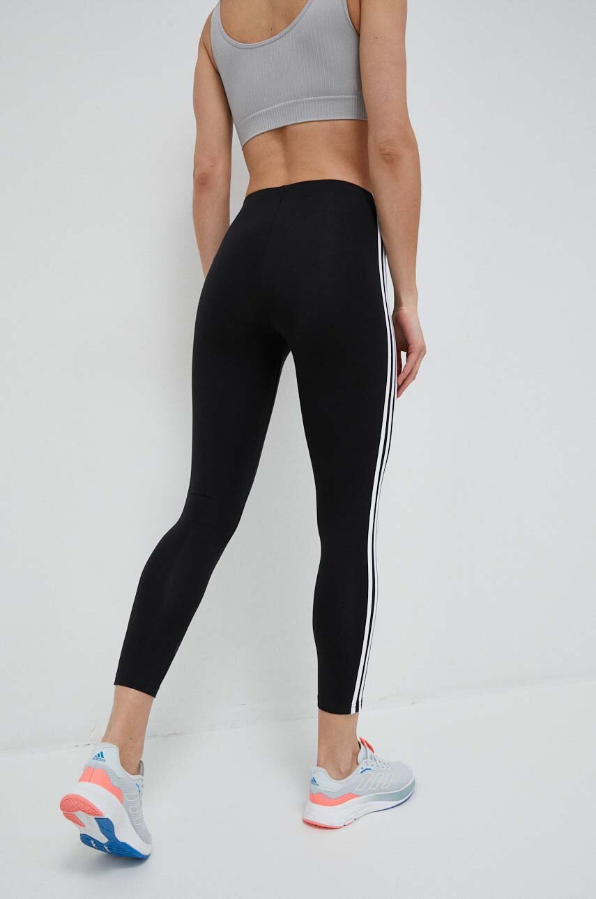 adidas legginsy Essentials damskie kolor czarny z aplikacją IC7151 ...