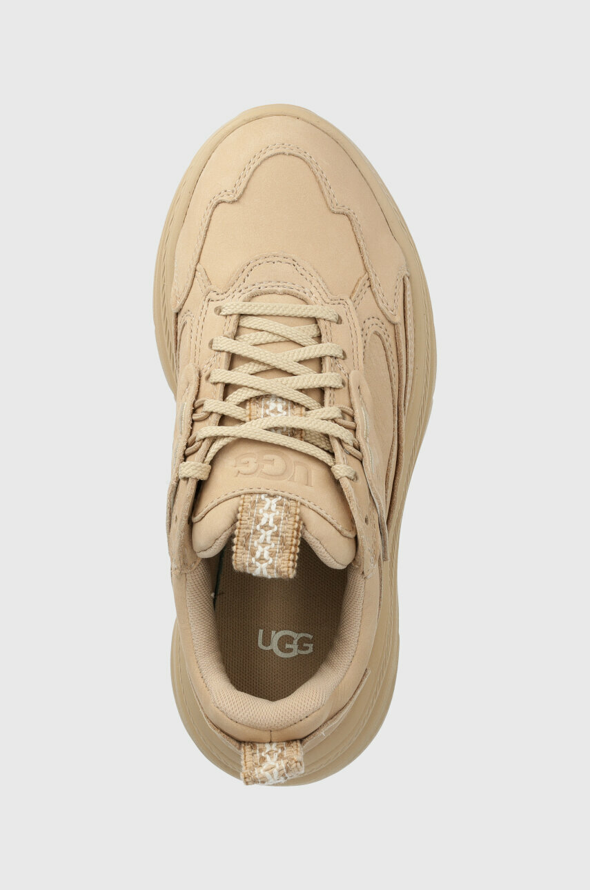 UGG sneakersy skórzane Ca1 kolor beżowy 1136845 | Answear.com