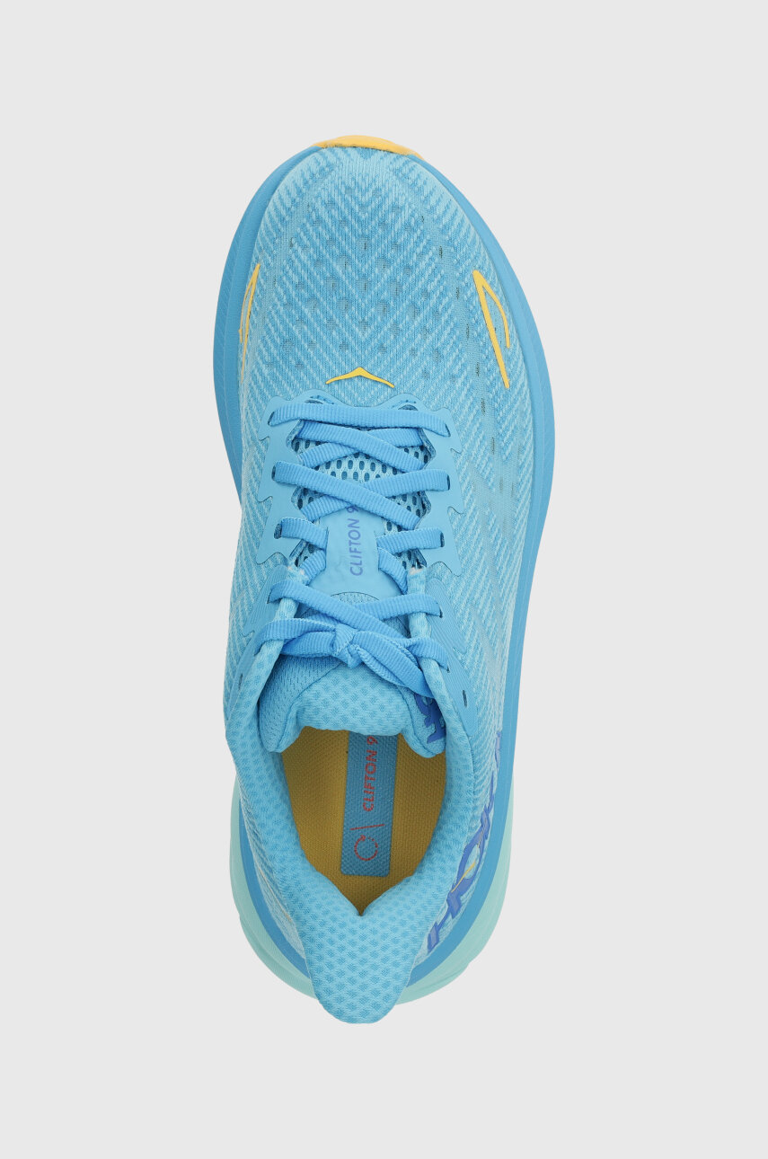 Hoka One One running shoes Clifton 9 blue color at PRM US