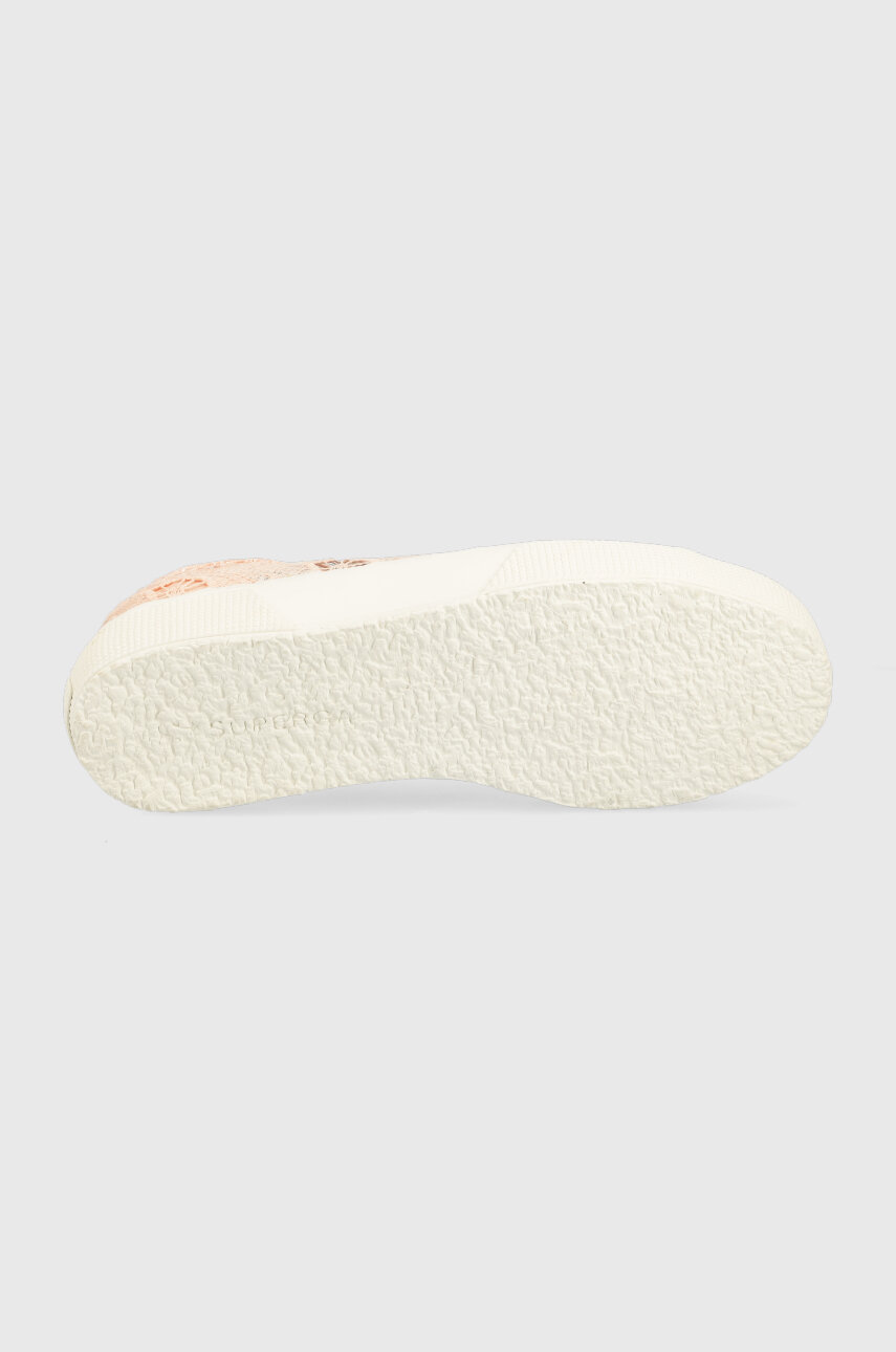 Teniske Superga 2750 MACRAME ženske, roza barva, S81219W | kupite na ...