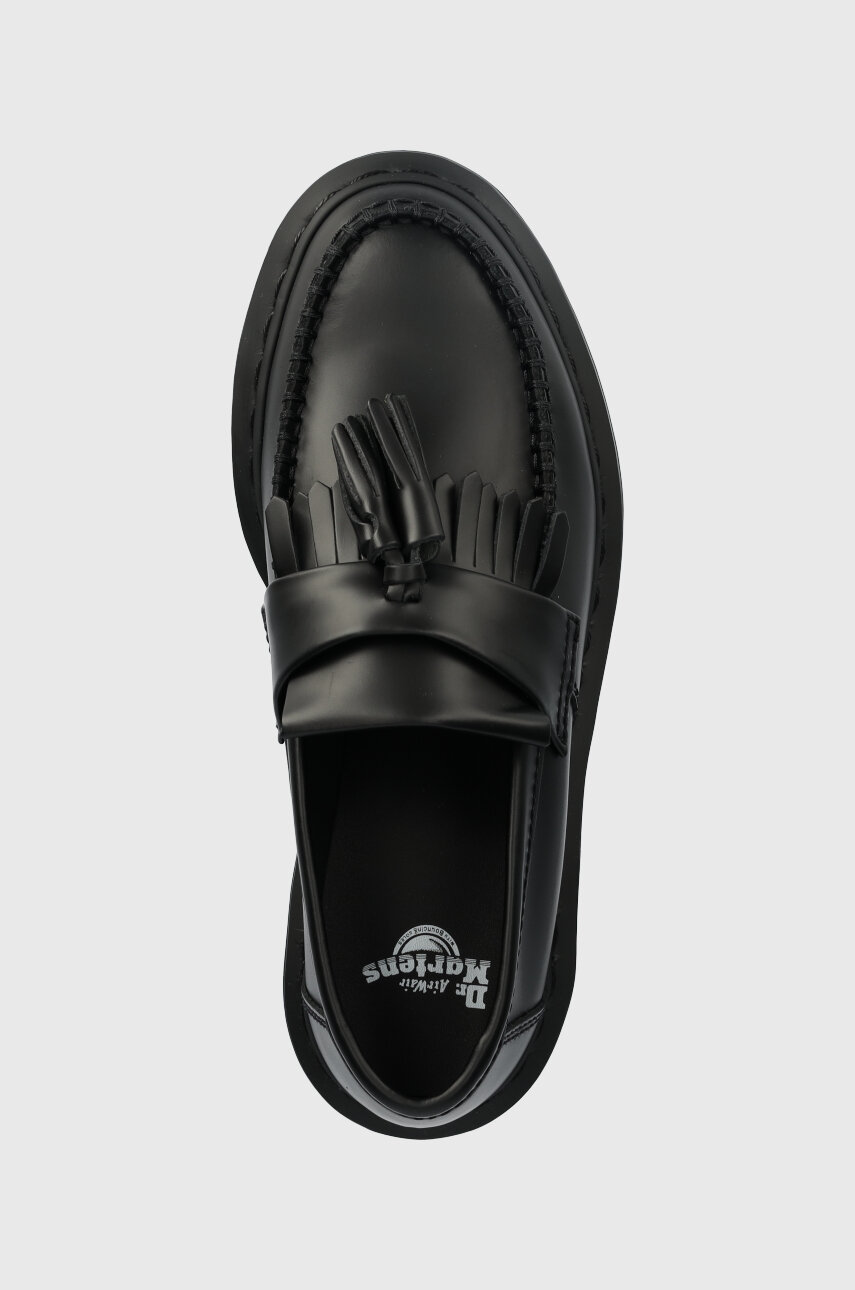 Dr. Martens leather loafers Adrian Mono women's black color DM30637001 ...