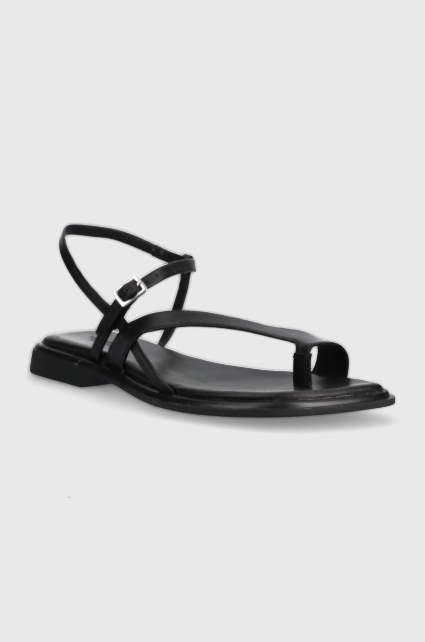 Vagabond Shoemakers Sandały Skórzane Izzy Damskie Kolor Czarny 5513001 3968