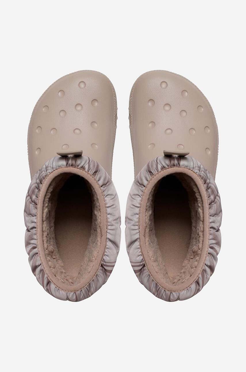 Crocs snow boots Neo Puff 207311 beige color at PRM US