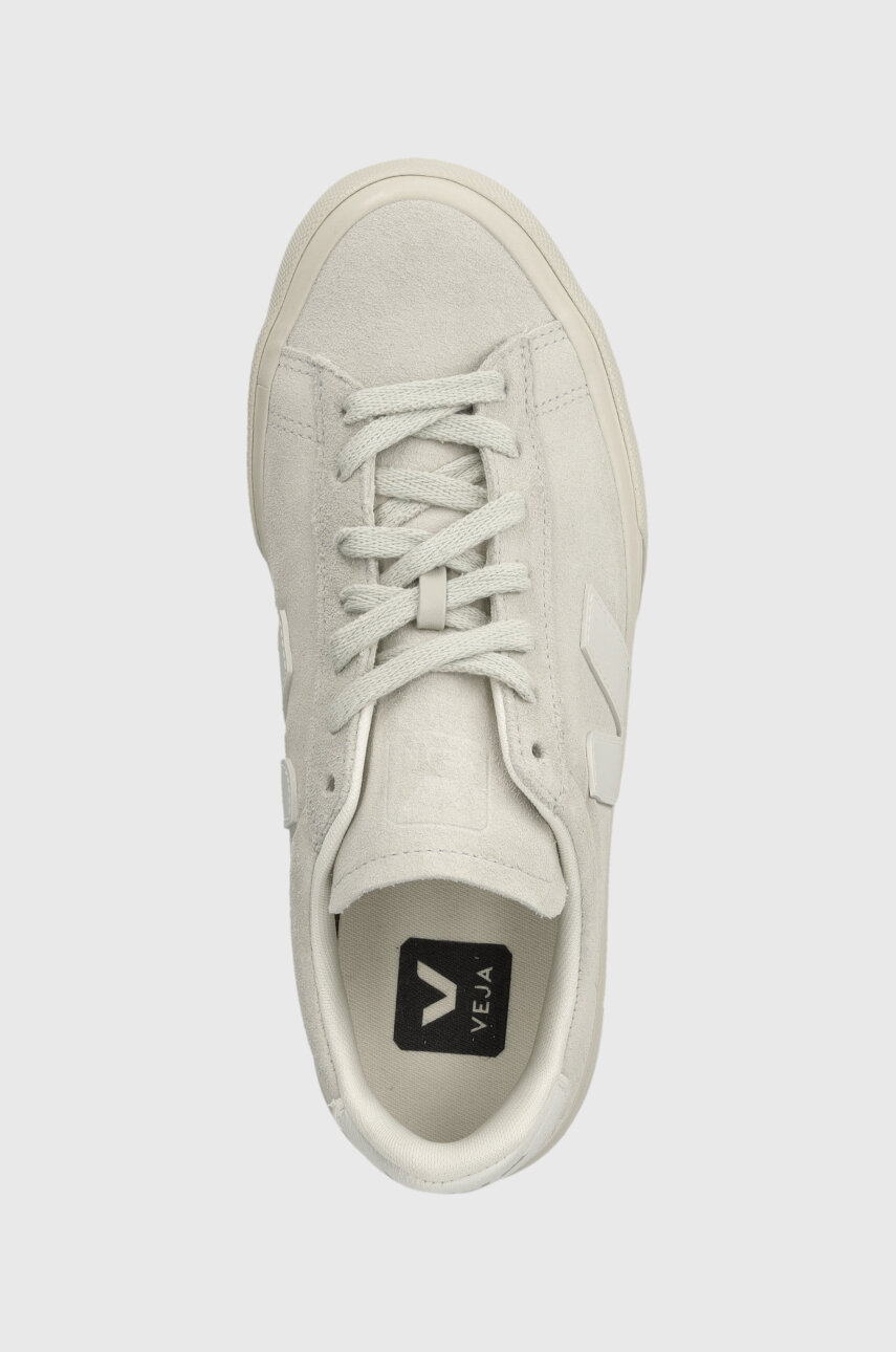 Veja suede sneakers Campo gray color at PRM US
