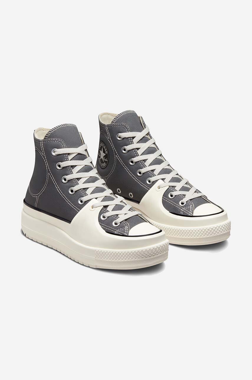 Converse trainers Ctas Construct Hi gray color at PRM US